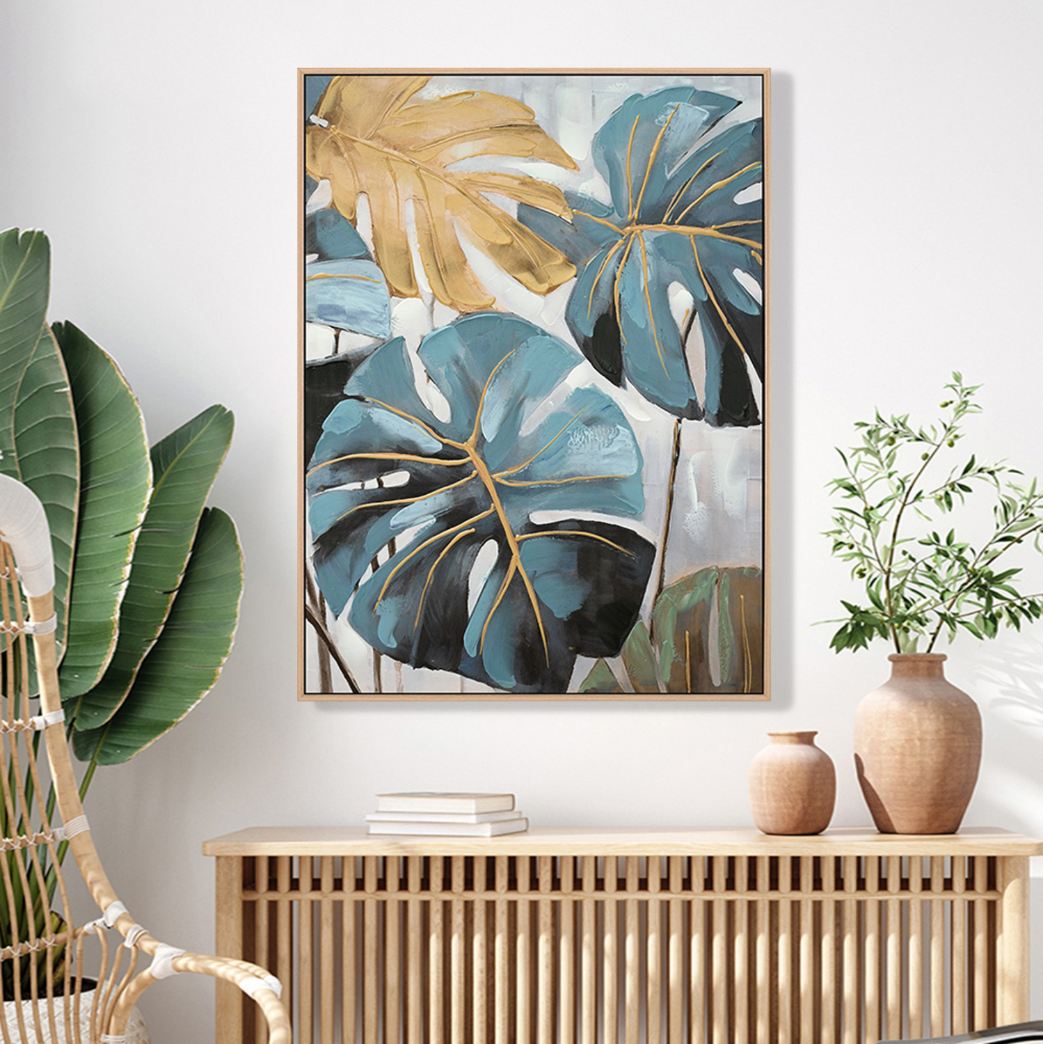 ΠΙΝΑΚΑΣ Toixoy Tropico ΚΟΡΝΙΖΑ ΜΠΕΖ-ΚΑΜΒΑΣ ΕΚΤΥΠΩΣΗ 62x4,5x82Υεκ ...